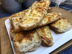 Tostada con queso y huevo - Recetas de cocina