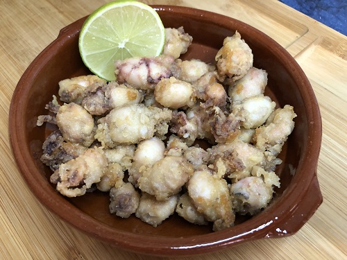Chopitos fritos - Recetas de cocina
